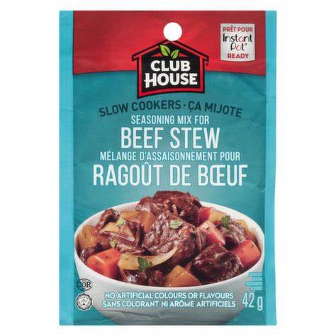 Club House® slow cook beef stew – Bayside Foods